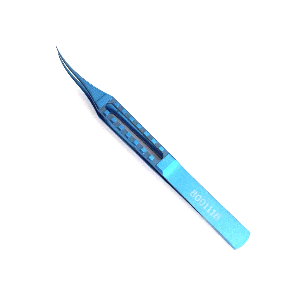 Titanium Curved Tying Forcep 115mm item#8001116 – eyeinstruments